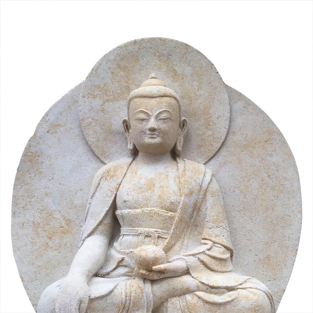 Kleine Buddha Figur RAIVATA sitzend