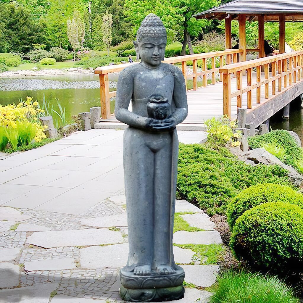 Buddha Figur Garten 150 Cm